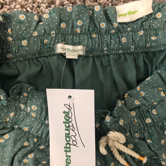 Vertbaudet | Bottoms | Girls Green Floral Skirt Vertbaudet Size 4 ...